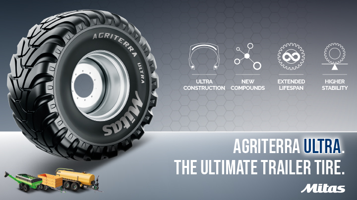 The ultimate trailer tyre solution: Agriterra ULTRA | Agricultural Trader